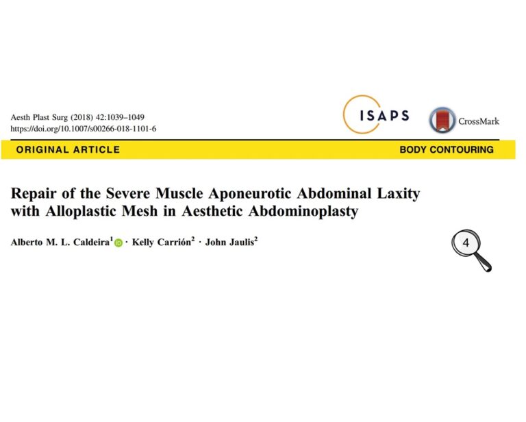 Repair of the Severe Muscle Aponeurotic Abdominal Laxity with ...